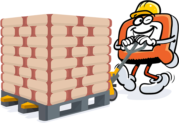Download Dynamische Belasting Kunststof Pallets Palletwagen - Cartoon ...