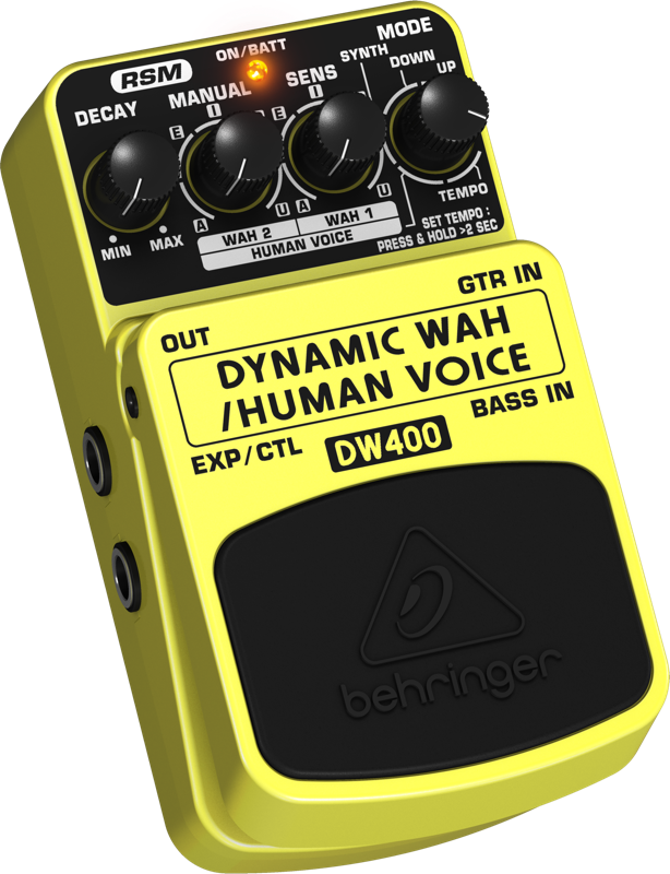 Download Dynamic Wah Pedal - Behringer Dw400 Ultimate Auto-wah/human ...