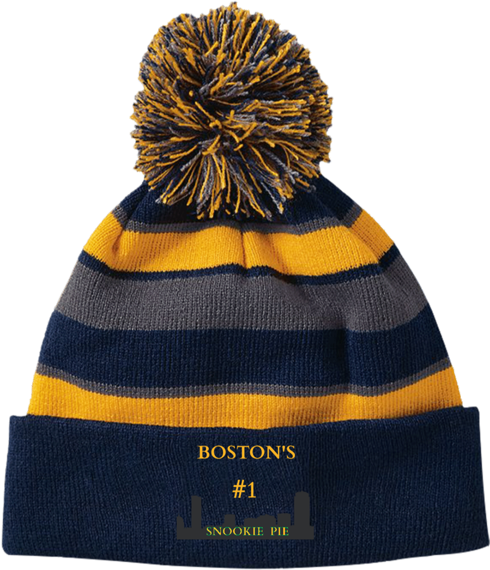 Download Boston's - Customizable Navy Red Beanie - Full Size PNG Image ...