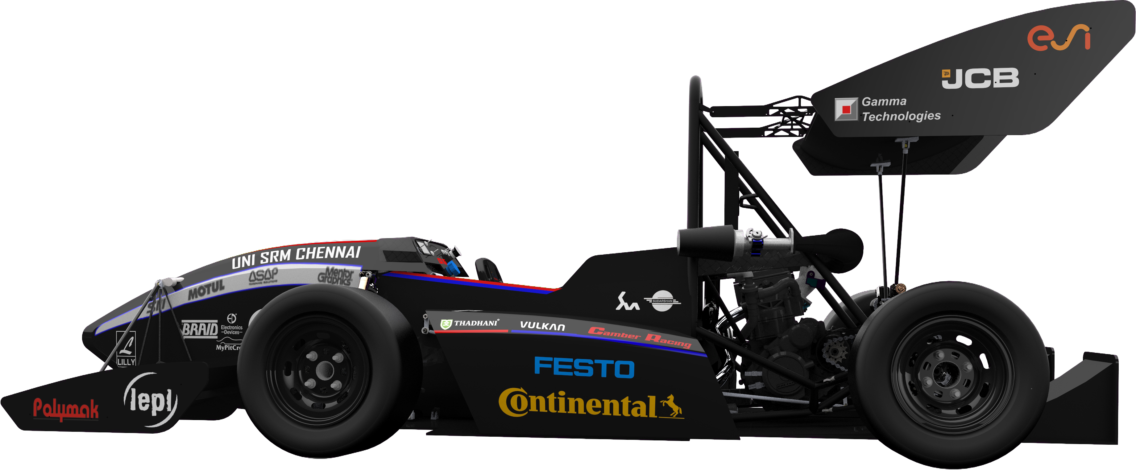 Download Success - “ - Formula Student Car Side View - Full Size PNG ...