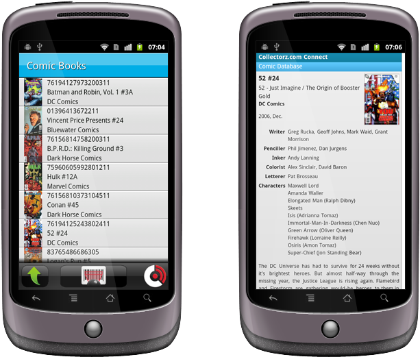 Download Clz Barry For Android Listing Scanned Comics - Smartphone - Full Size PNG Image - PNGkit