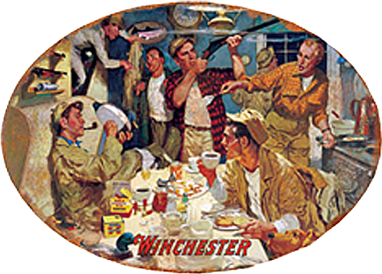 Download W1003 Winchester Duck Camp Tin Sign - Fh Group Car Seat Covers ...