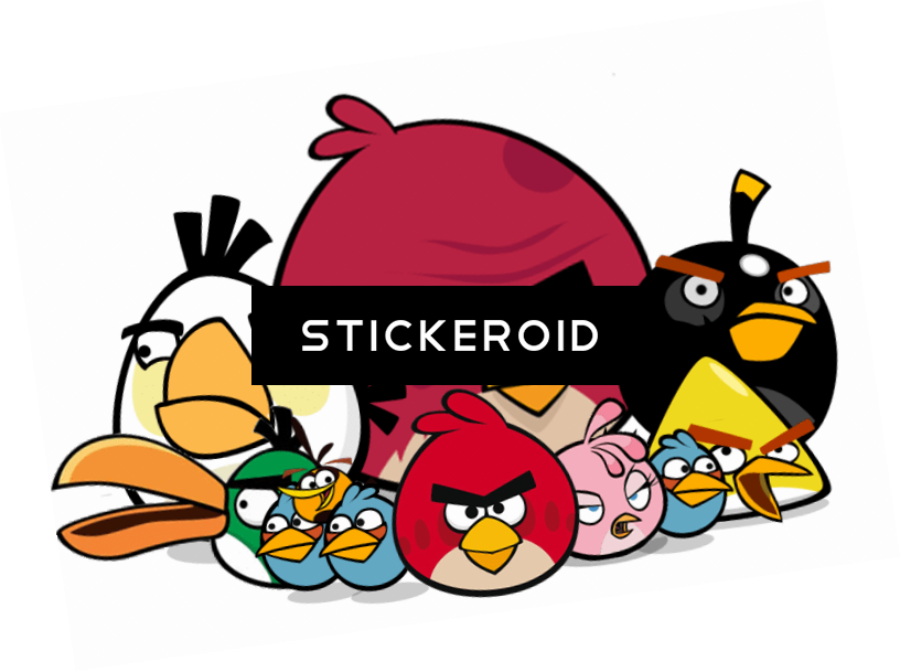 Download Angry Birds Group - Angry Birds - Full Size PNG Image - PNGkit