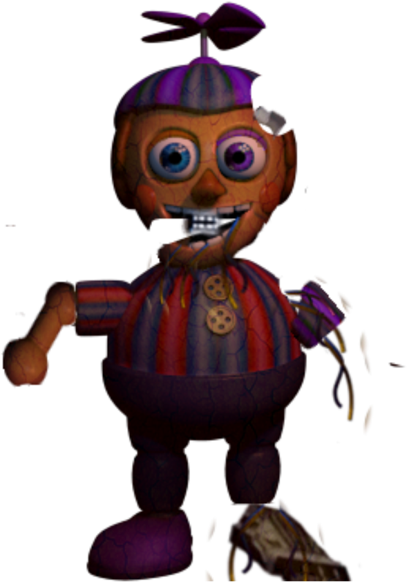 Download Fnaf Bb Full Body - Full Size PNG Image - PNGkit