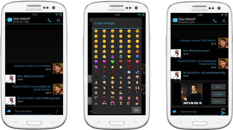 Download [app] Aosp Style Messaging To Fix Mms Emoji - Full Size PNG ...