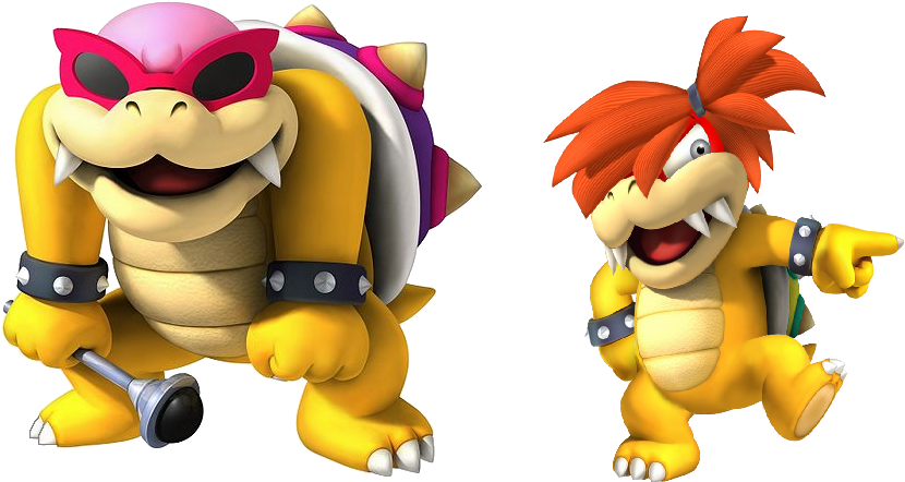Download Transparent Roy Koopa And Risen Koopa - Super Mario Bros Roy ...