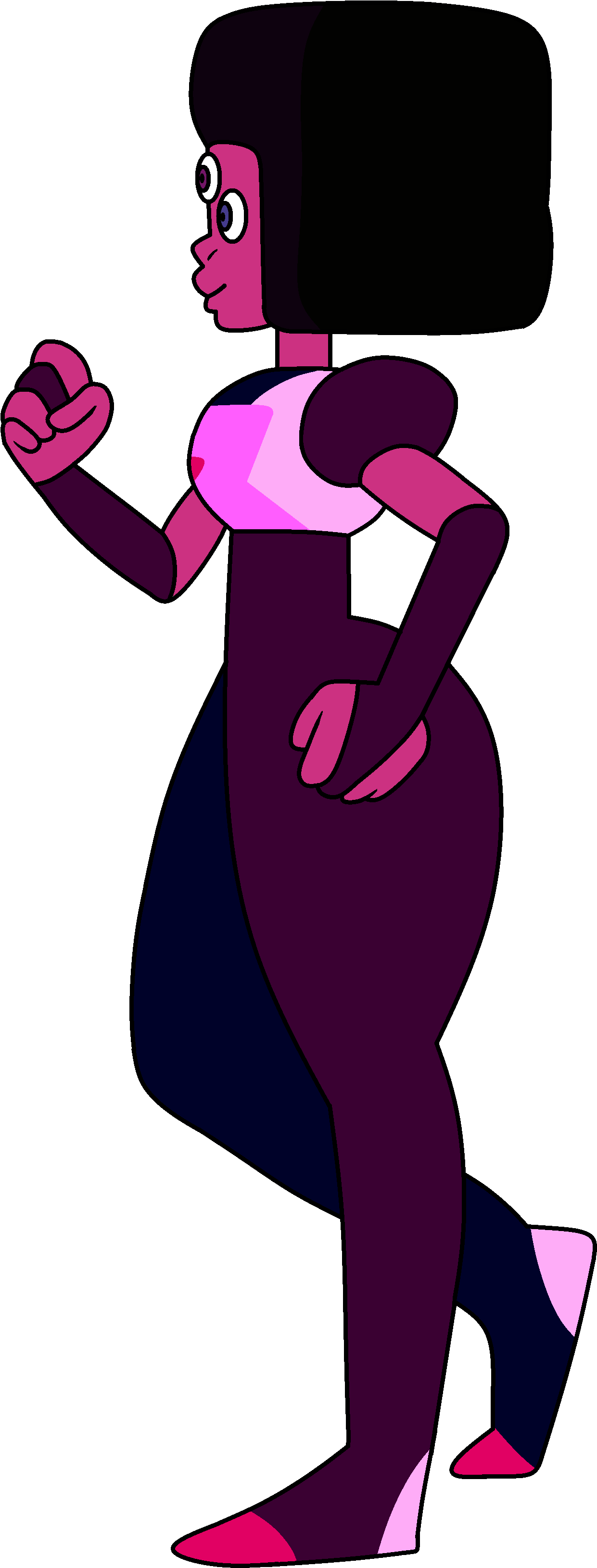 Download Garnet Model Sheet Side View By Theoffcolors - Garnet Steven ...