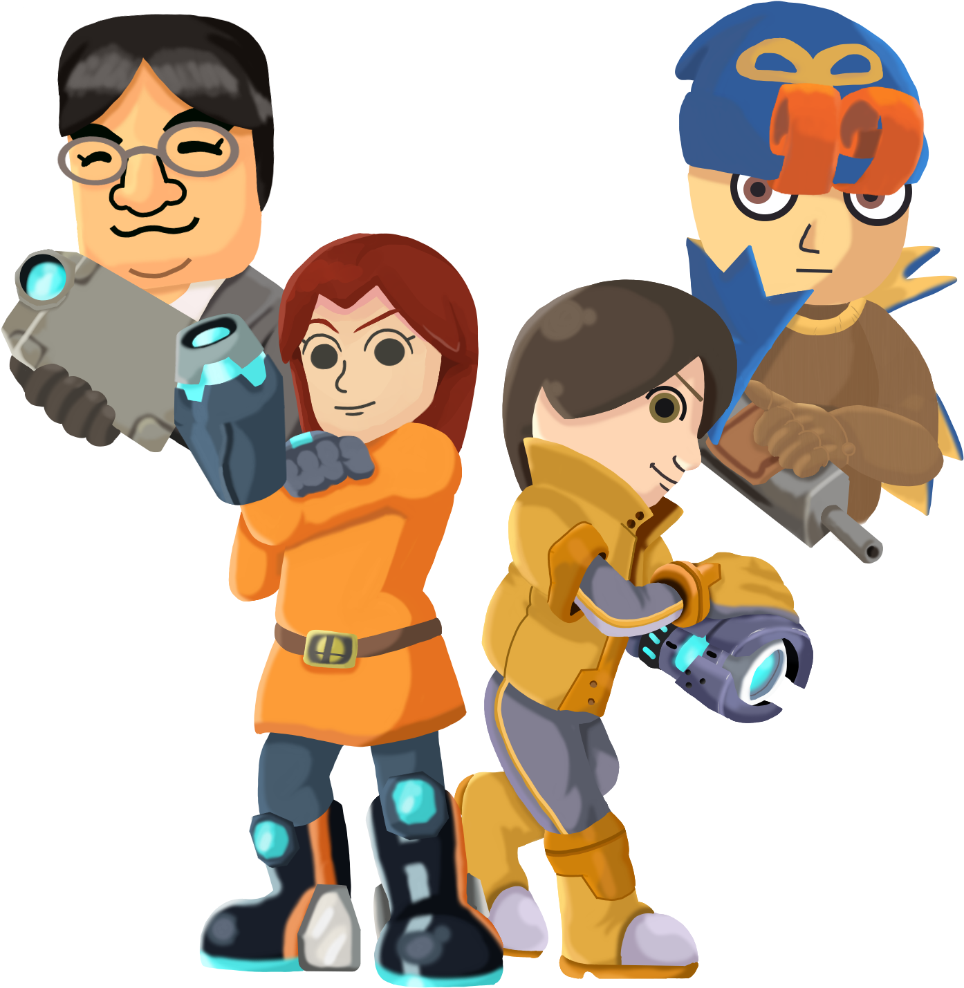 Download Ssbucollab - Mii Gunner - Super Smash Bros. Ultimate - Full ...