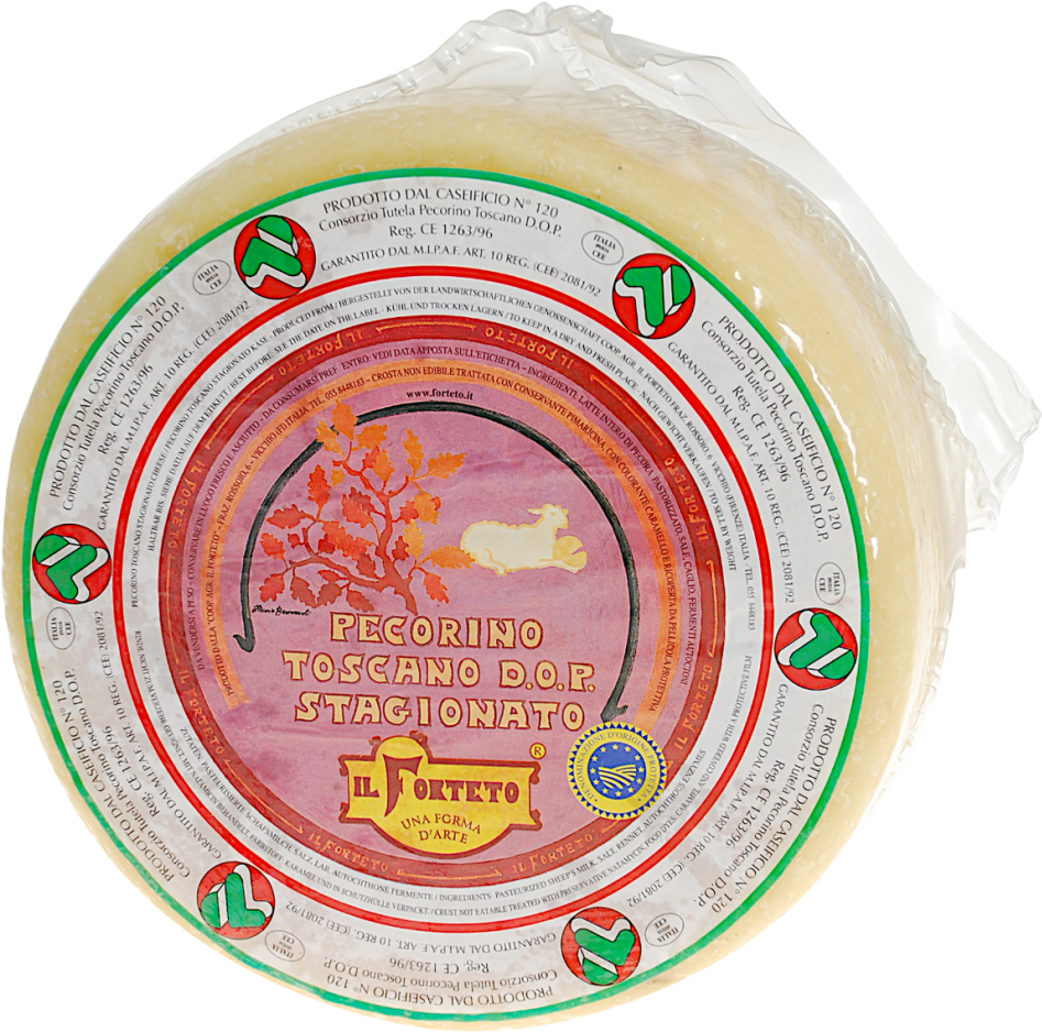 Download Packaging For Il Forteto Pecorino Toscano Aged - Il Forteto ...