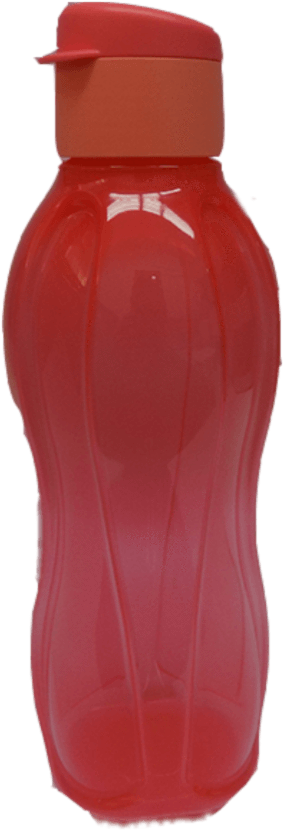 Download Tupperware Bottle 750 Ml Red - Water Bottle - Full Size PNG ...