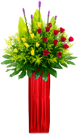 Download Congratulation Flower - Flower Stand Images Png - Full Size ...