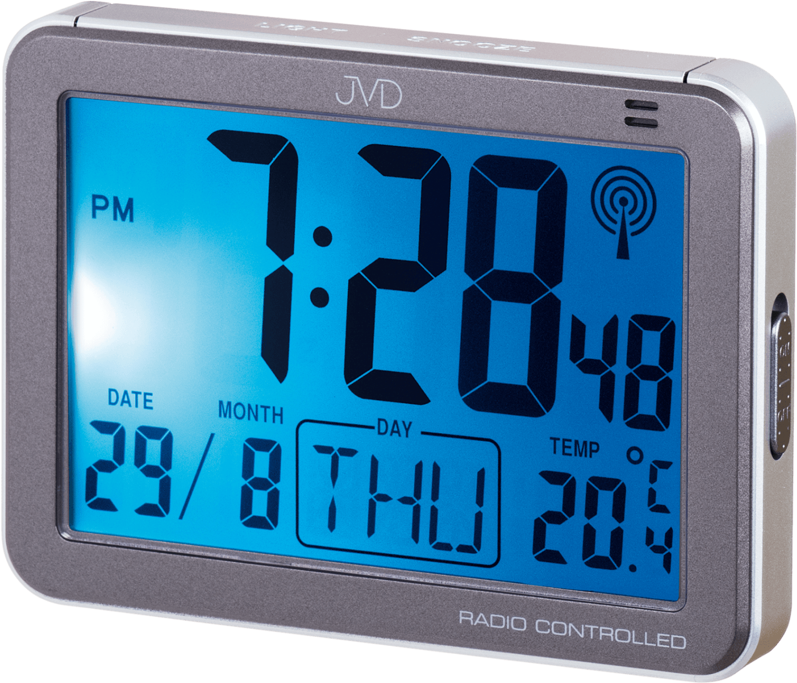 Download Digital Alarm Clock Rh852 - Full Size PNG Image - PNGkit