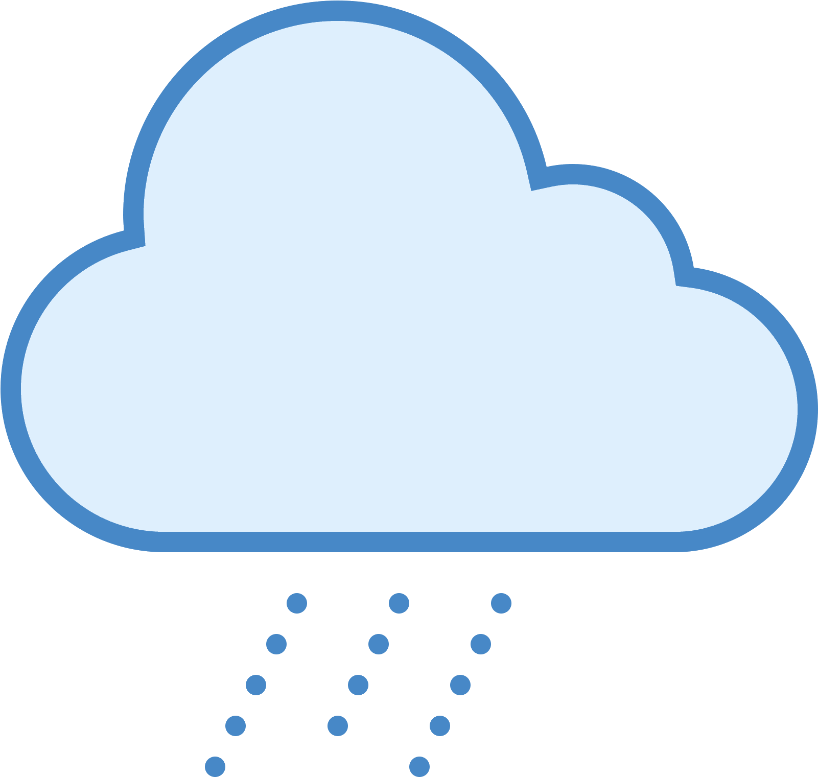 Download This Icon Is Showing Weather That Is Moderate Rain - Icon ...