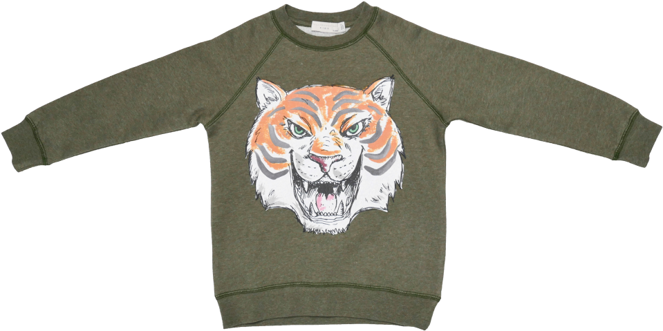 Download Stella Mccartney Kids Billy Sweater Tiger Face - Sweater ...