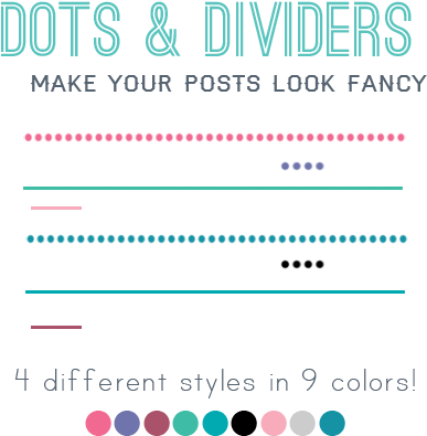 Download Borders And Dividers For Your Blog Posts - Blog Dividers ...