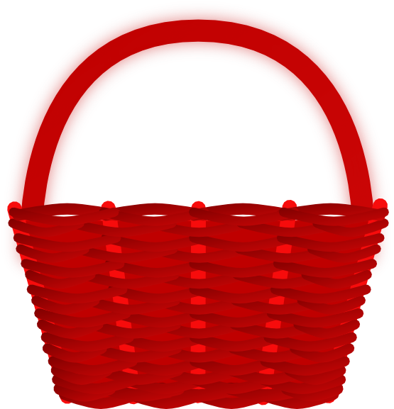 Download Small - Little Red Riding Hood Basket Clipart - Full Size PNG ...