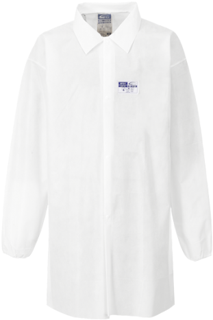 Download Lab Coat No Pockets - Full Size PNG Image - PNGkit