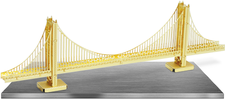 Download Metal Earth Golden Gate Bridge Mms001g - Metal Earth San ...
