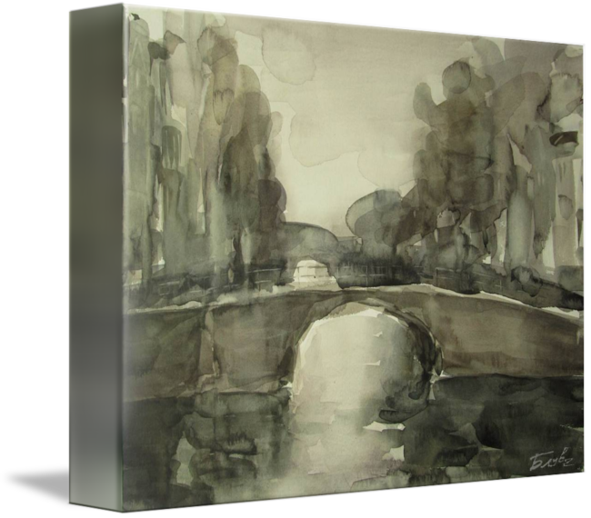 Download Bridge - Drawing - Full Size PNG Image - PNGkit