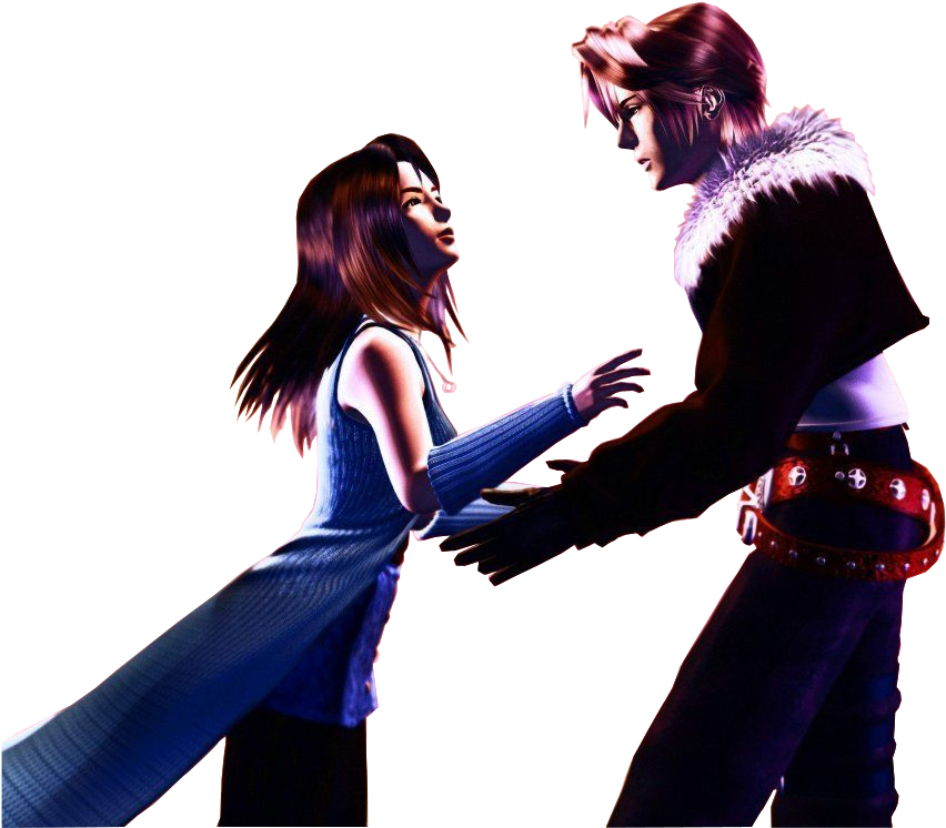 Download Squall & Rinoa - Poster Final Fantasy Viii - Full Size PNG ...