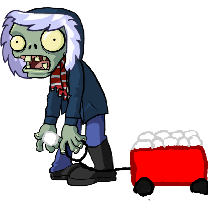 Download Snowball Thrower Zombie - Plants Vs Zombies Ice Zombie - Full ...