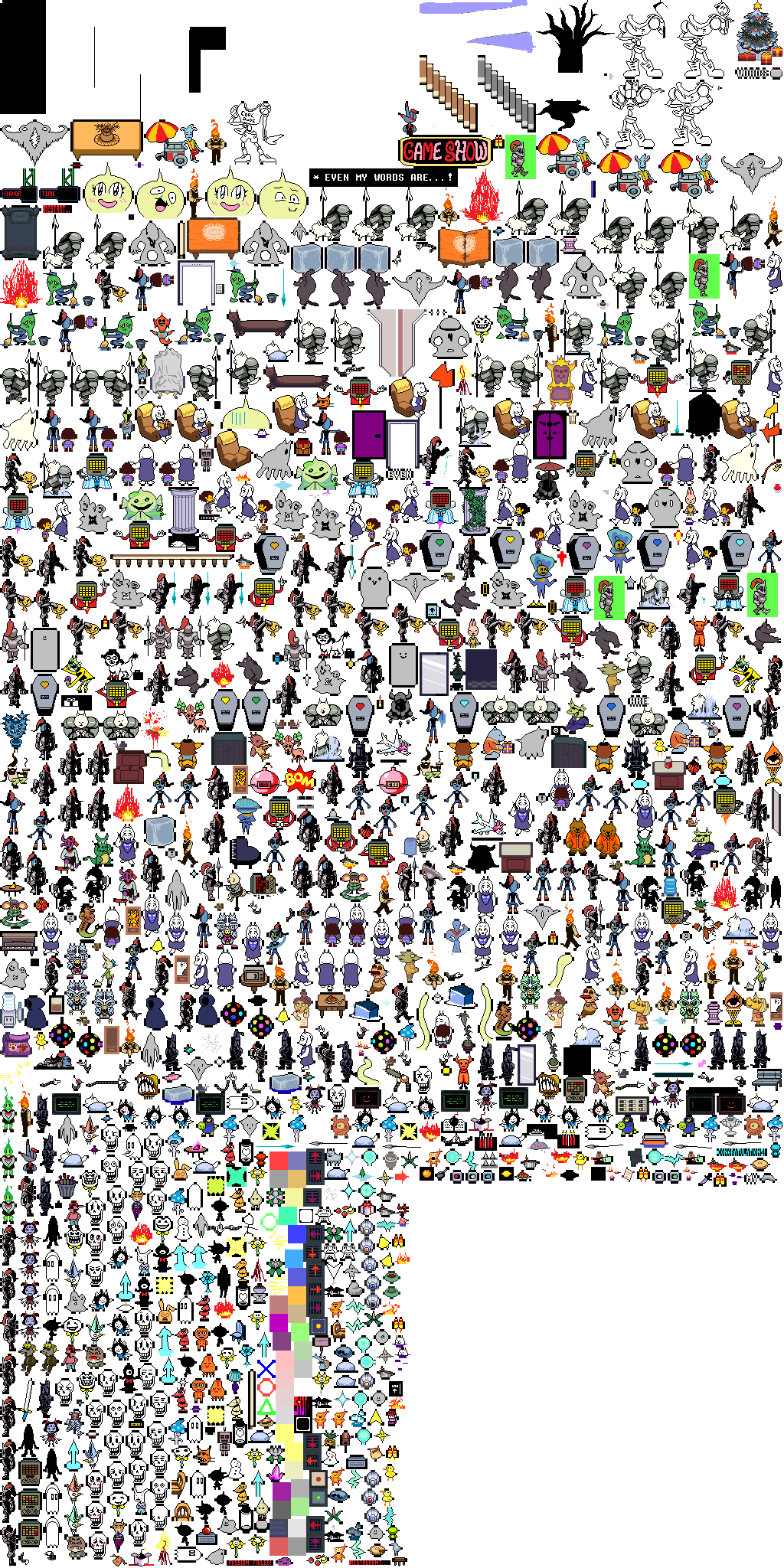 I need organized folders from Undertale and Deltarune : r/Underminers