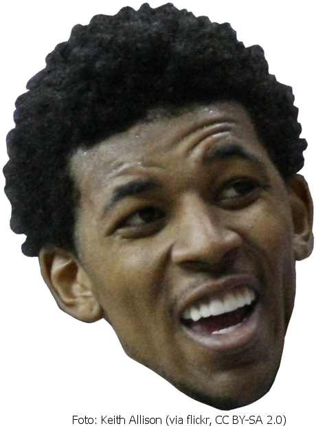 Download Nick Young, Los Angeles Lakers - Lace Wig - Full Size PNG ...