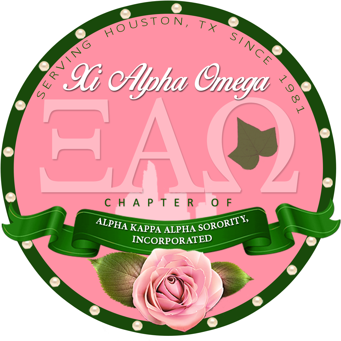 Download Xi Alpha Omega Houston, - Garden Roses - Full Size PNG Image ...