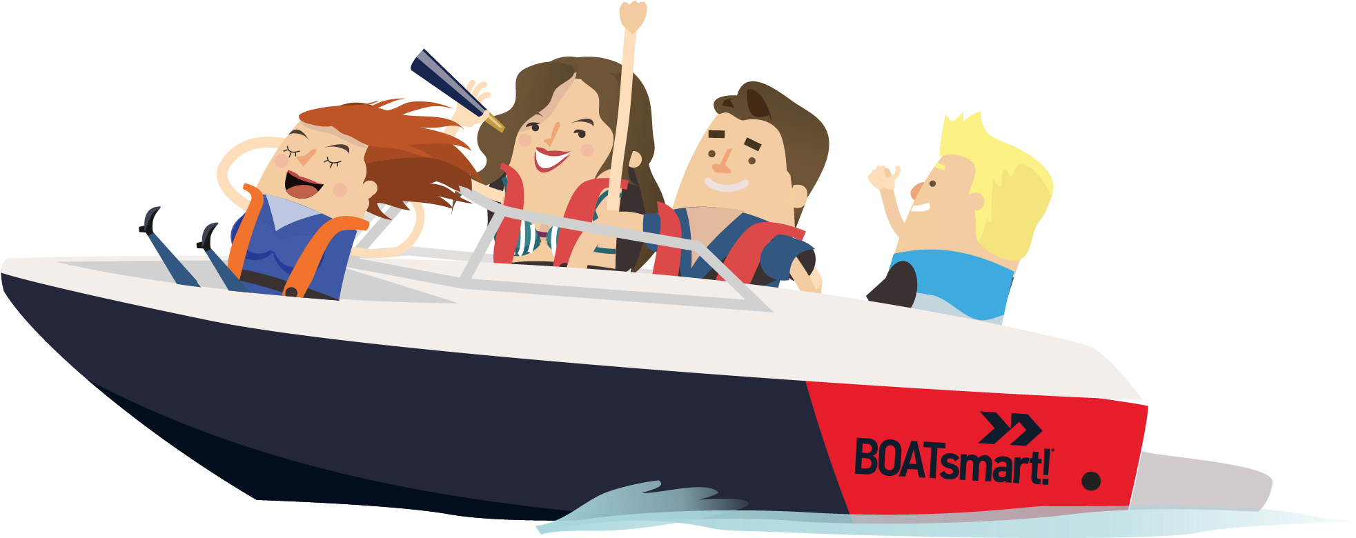Download Official Boatsmart Course - Boat - Full Size PNG Image - PNGkit