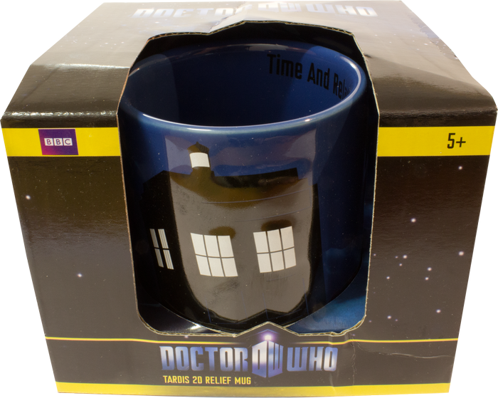 Download Doctor Who Tardis - Dr Who Tardis 2d Mug - Full Size PNG Image ...