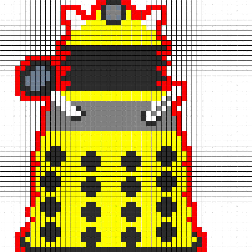 Download Dalek Pattern - Bead - Full Size PNG Image - PNGkit