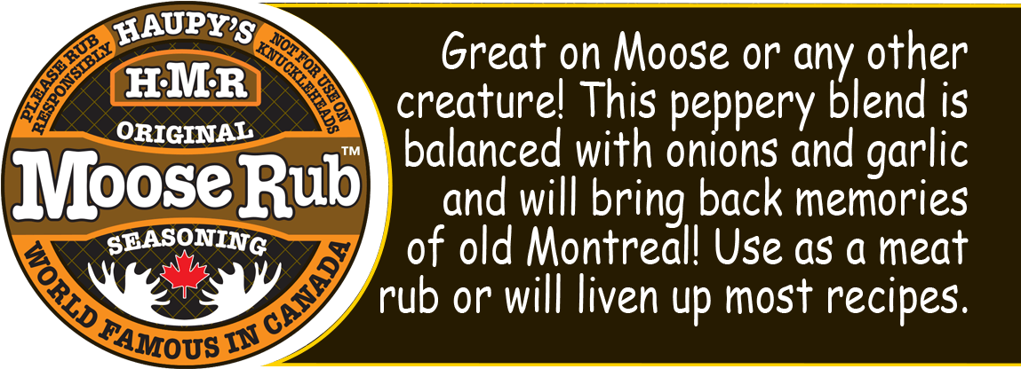 Download What Is Haupys Moose Rub Original Seasoning - Circle - Full ...