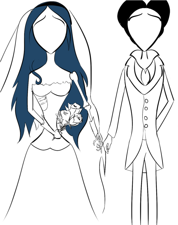 Download Corpse Bride Png - Drawing - Full Size PNG Image - PNGkit