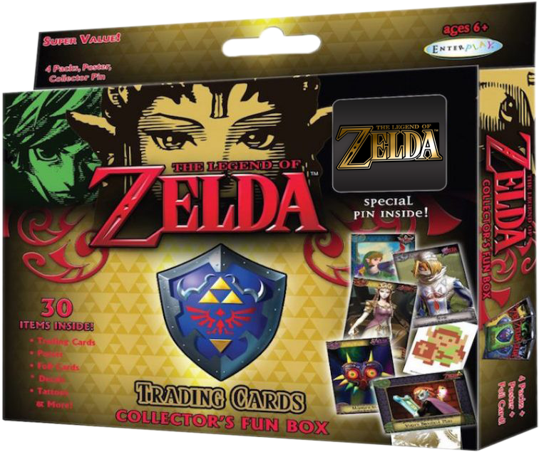 Download Collector's Fun Box The Legend Of Zelda Trading Card - Legend ...