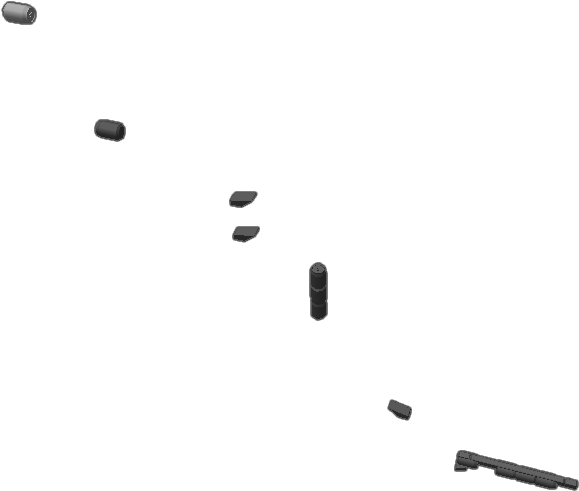 Download Semi Auto Marksman Rifle - Monochrome - Full Size PNG Image ...