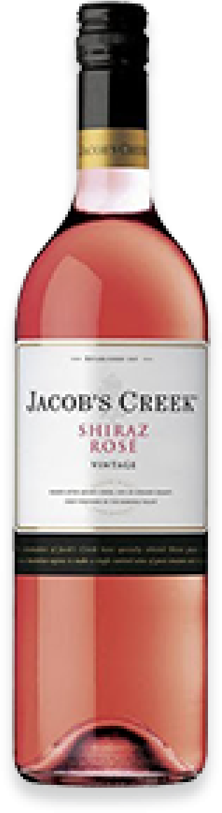 Download More Views - Jacob Creek Shiraz Rose Wine - Full Size PNG ...