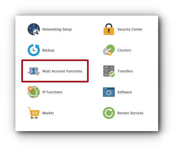 Download Click On The ' Multi Account Functions' Icon - Full Size PNG ...