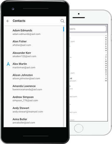 Download All Your Contacts In One Place - Iphone - Full Size PNG Image ...