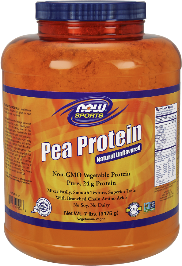 Download Now Sports Pea Protein Natural Unflavored Powder - Full Size ...