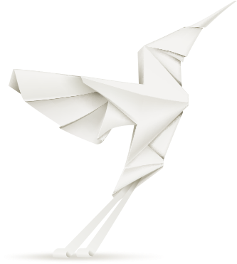 Download Origami Bird Without Flower - Origami - Full Size PNG Image ...