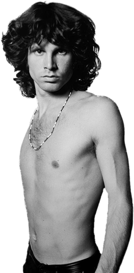 Download Jim Morrison Torso - Jim Morrison Joel Brodsky - Full Size PNG ...