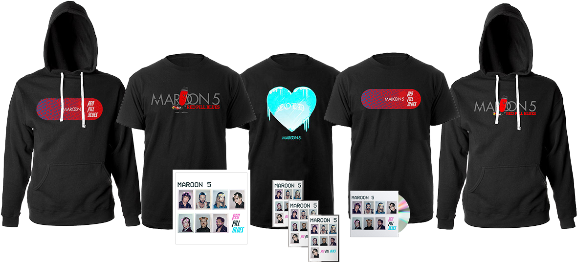 Download A Grand Prize Bundle From Maroon 5 - Maroon 5 Red Pill Blues ...