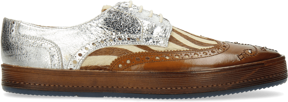 Download Derby Shoes Alfred 5 Hair On Wood Zebra Silver - Slip-on Shoe ...