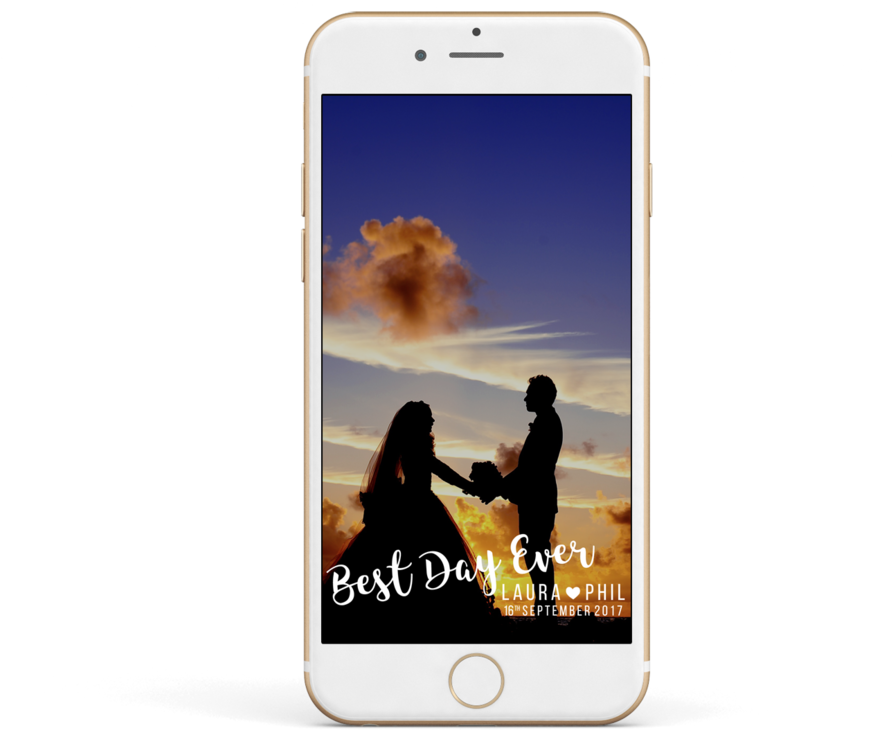 Download Snapchat Wedding Filter - Full Size PNG Image - PNGkit