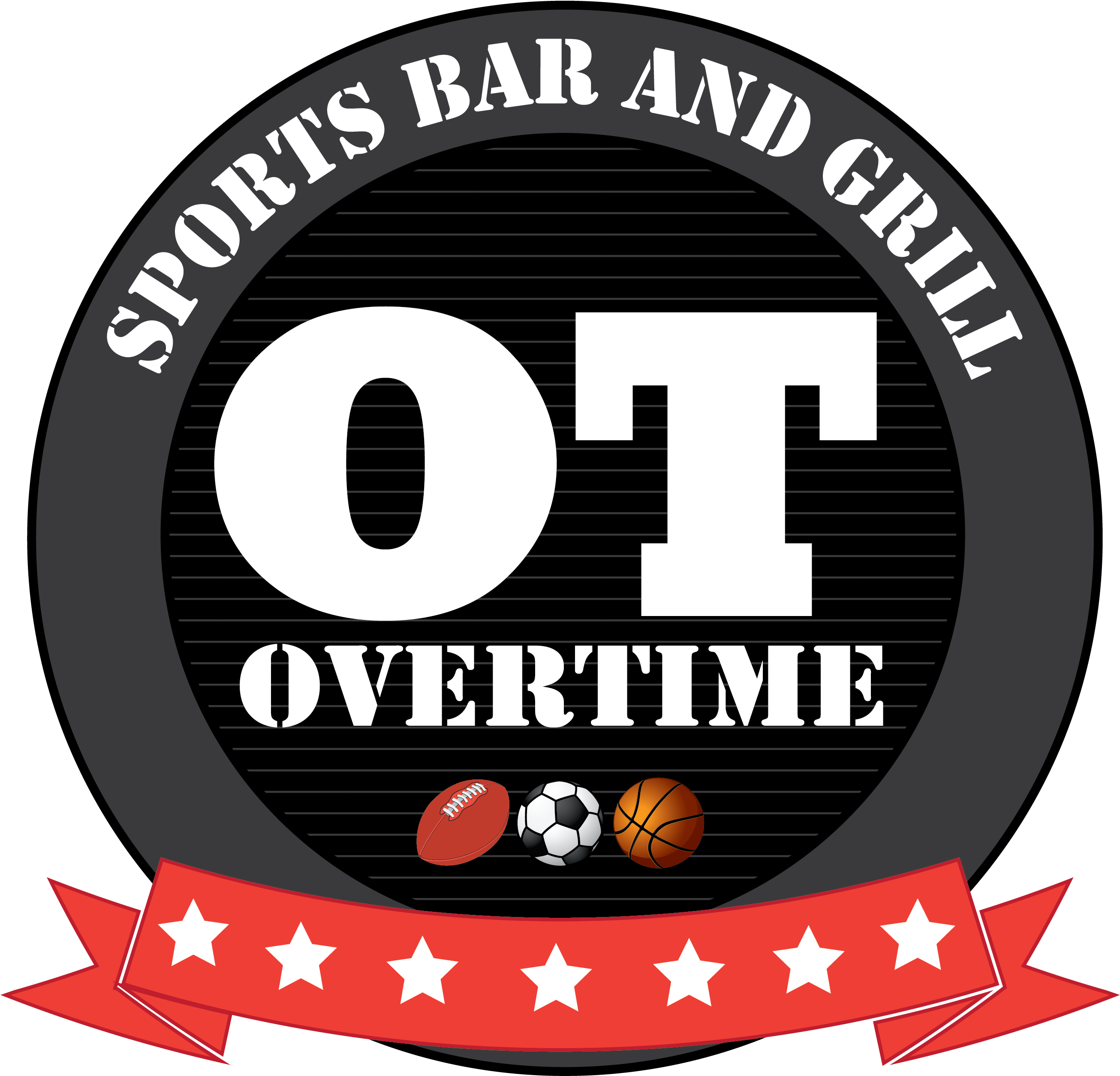 Download Overtime Sports Bar & Grill - Sports Bar Logos Png - Full Size ...