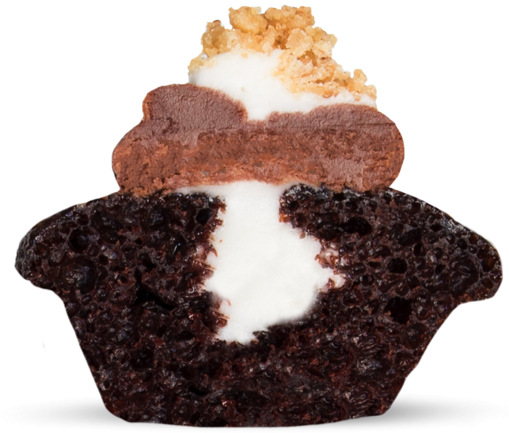 Download Smores Cupcake Small Cross View Image - S'more - Full Size PNG ...