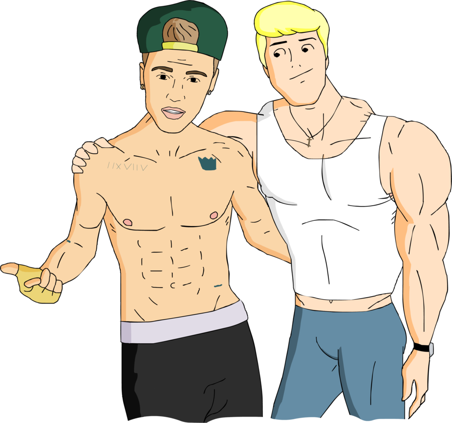 Download Fred Meets Justin Bieber By Kim - Fred Scooby Doo Muscle ...