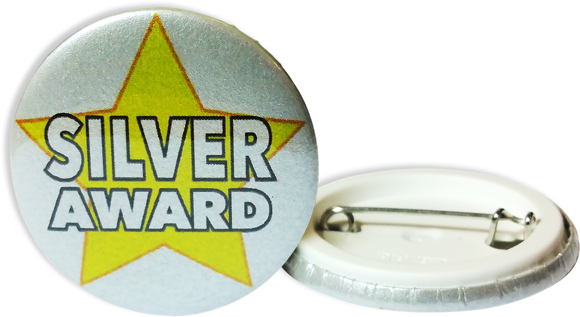 Download Silver Award Badge Png Banner Library Stock - School - Full ...