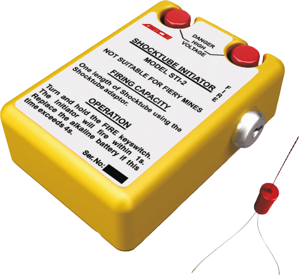 Download Shocktube Initiator Model Sti-2 - Wire - Full Size PNG Image ...