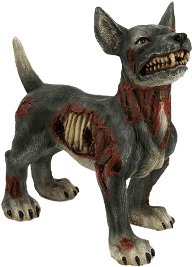 Download Zombie Dog Statue - Zombie Dog - Full Size PNG Image - PNGkit